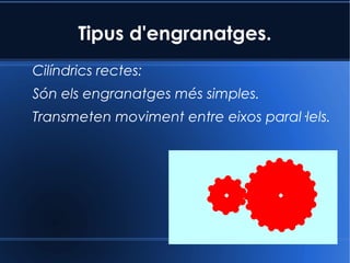 Tecnologia maquinsme d'engrantge | PPT