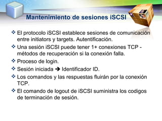Tecnologia Storage - iSCSI | PPT
