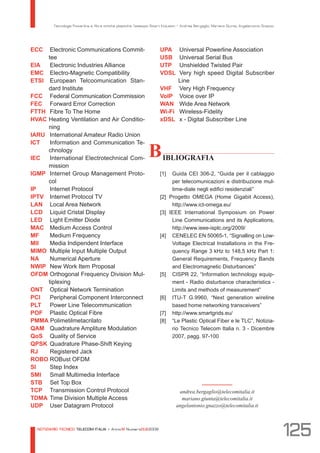 Tecnologie power line e plastic optical fiber | PDF ...