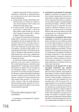 Tecnologie power line e plastic optical fiber | PDF