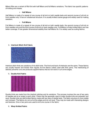 Tecnology of textile manufacturing sunil | PDF