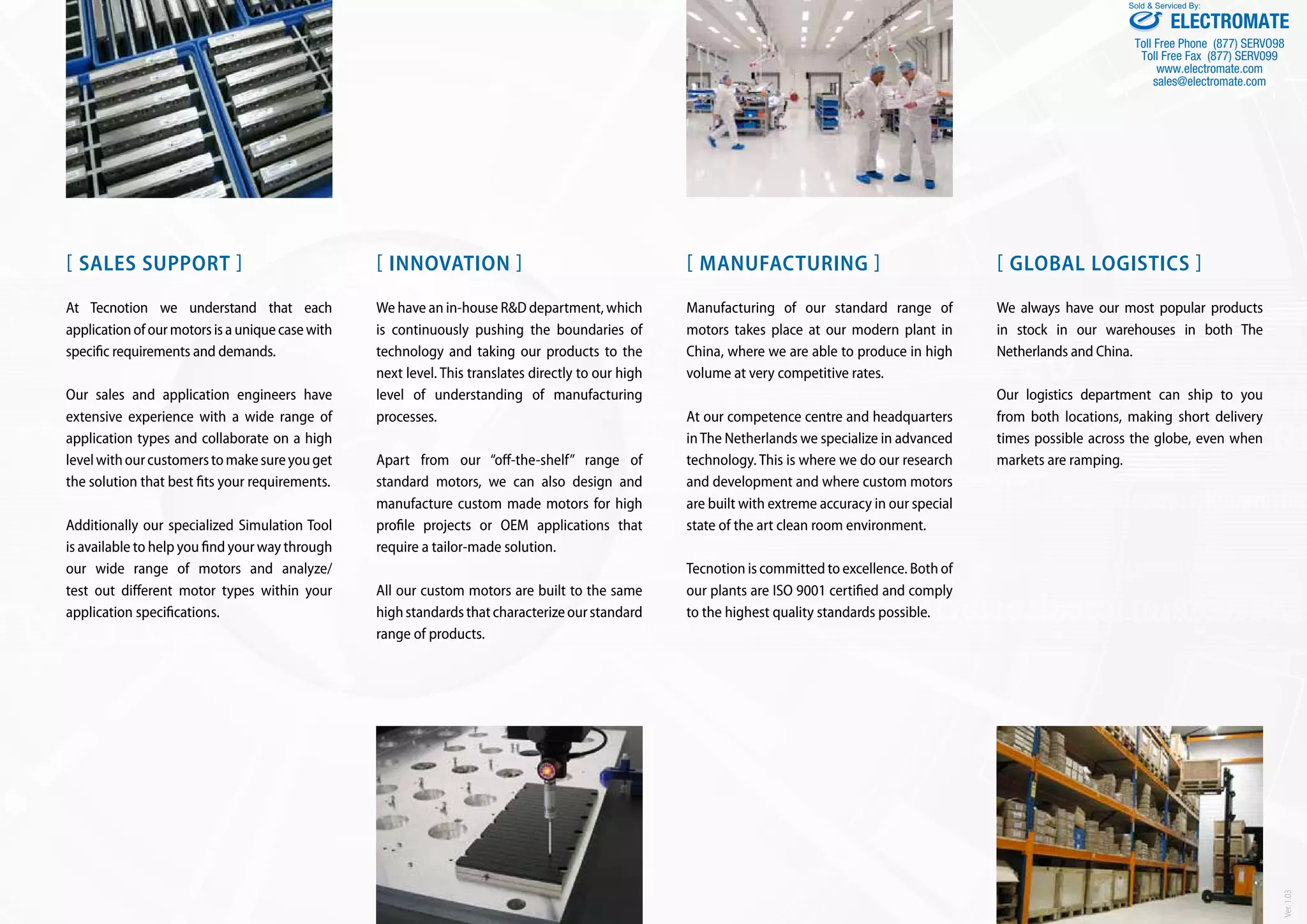 Tecnotion Frameless Torque Motor Series | PDF