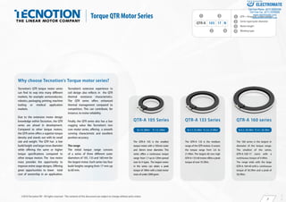 Tecnotion Frameless Torque Motor Series | PDF