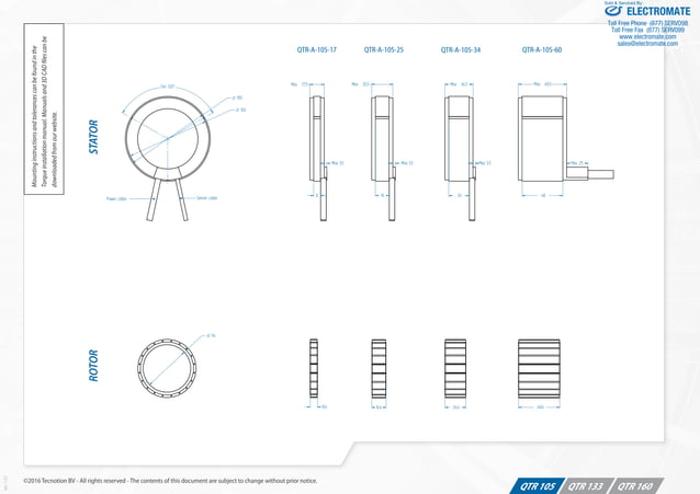Tecnotion Frameless Torque Motor Series | PPT