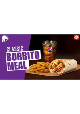 Taco Bell Classic Burrito Meal Now Available At Foodondeal.com