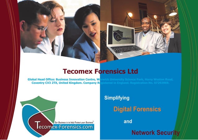 Tecomex Forensics Brochure 2014 | PPT
