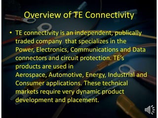 Te connectivity | PPTX