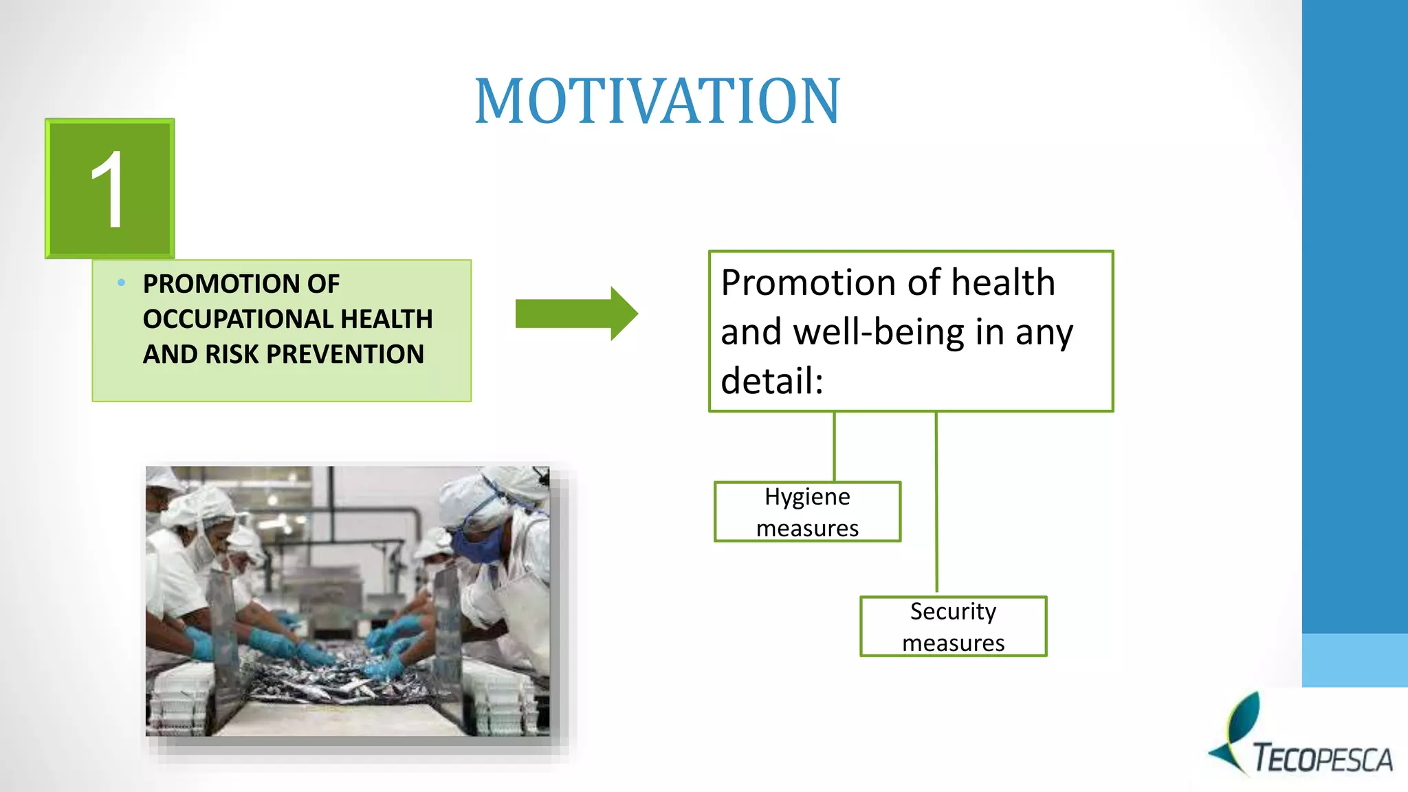 Tecopesca Positive Work Environment | PPT