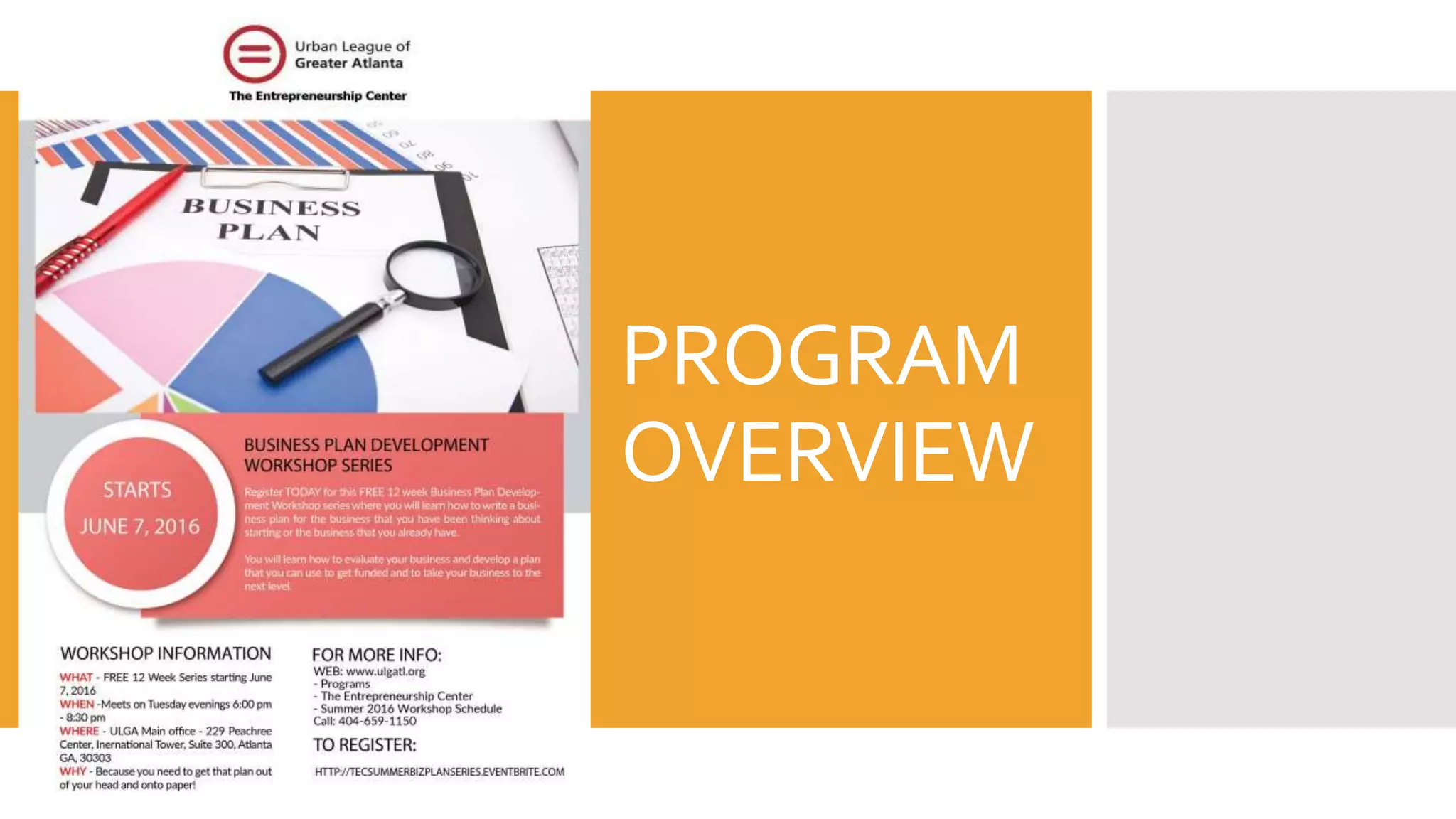 Business Development Program Overview | PPT