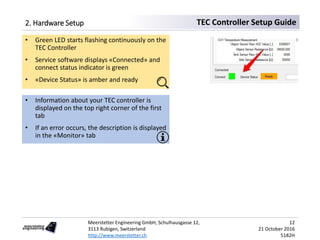 Tec setup guide 5182H | PDF