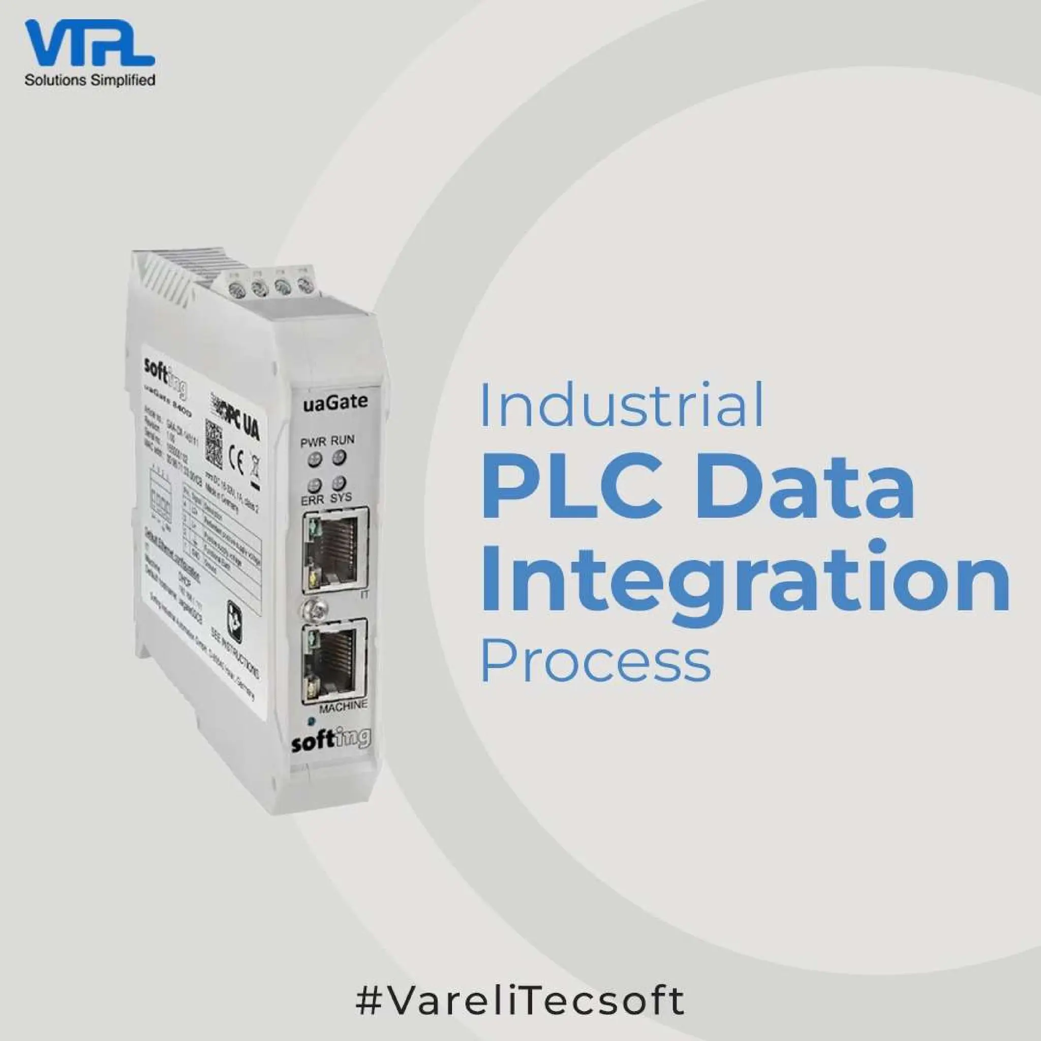 Industrial PLC Data Integration Process | VTPL | PDF