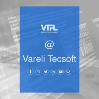 Cross-Platform App Development | VareliTecsoft | VTPL | PDF