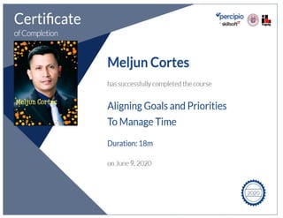 MELJUN CORTES Tectoc certificate_aligning_goals_priorities_to_manage ...