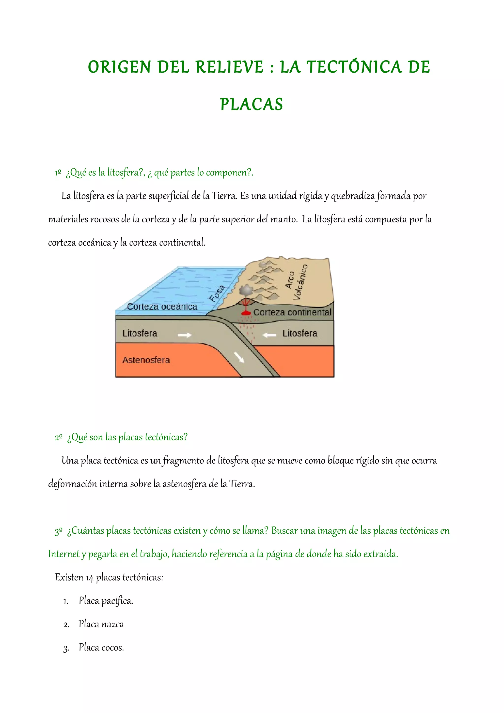 Tectonica de placas | ODT