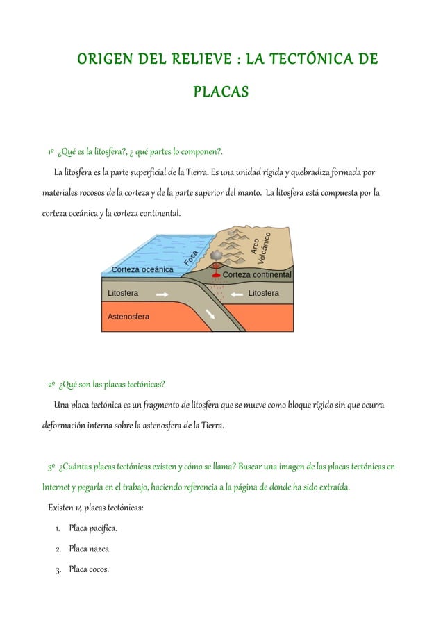 Tectonica de placas | ODT