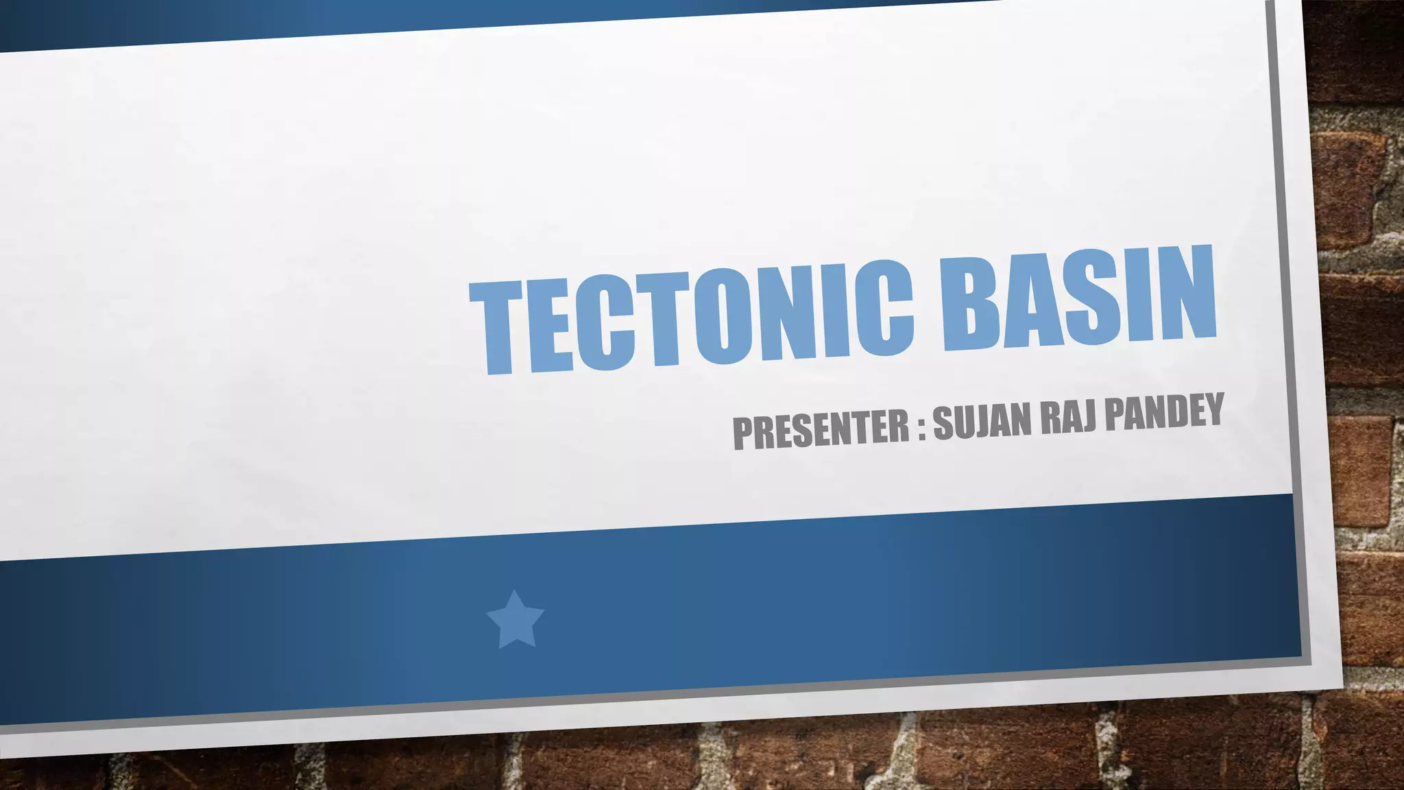 Tectonic Basin Classification | PPT