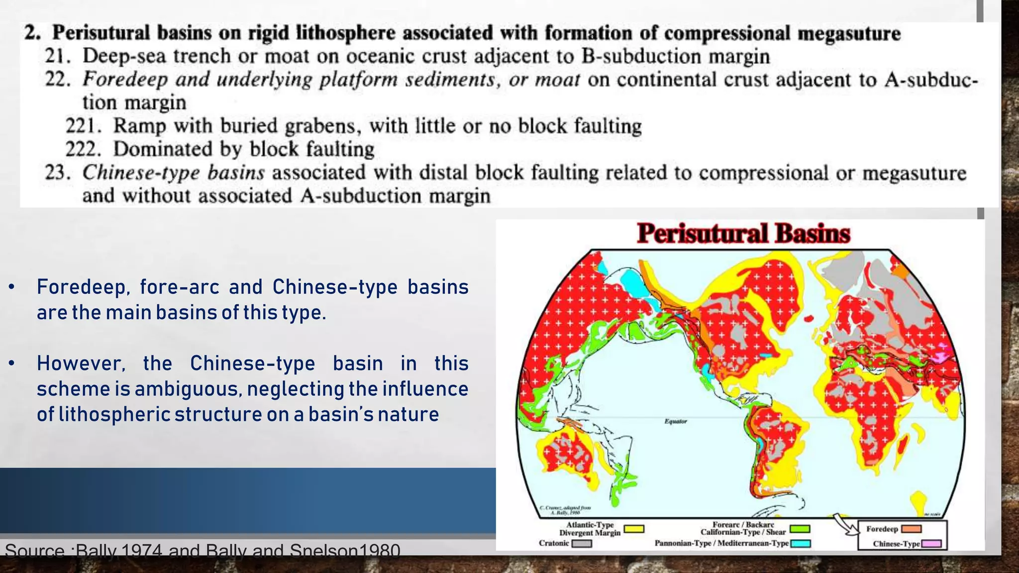 Tectonic Basin Classification | PPTX
