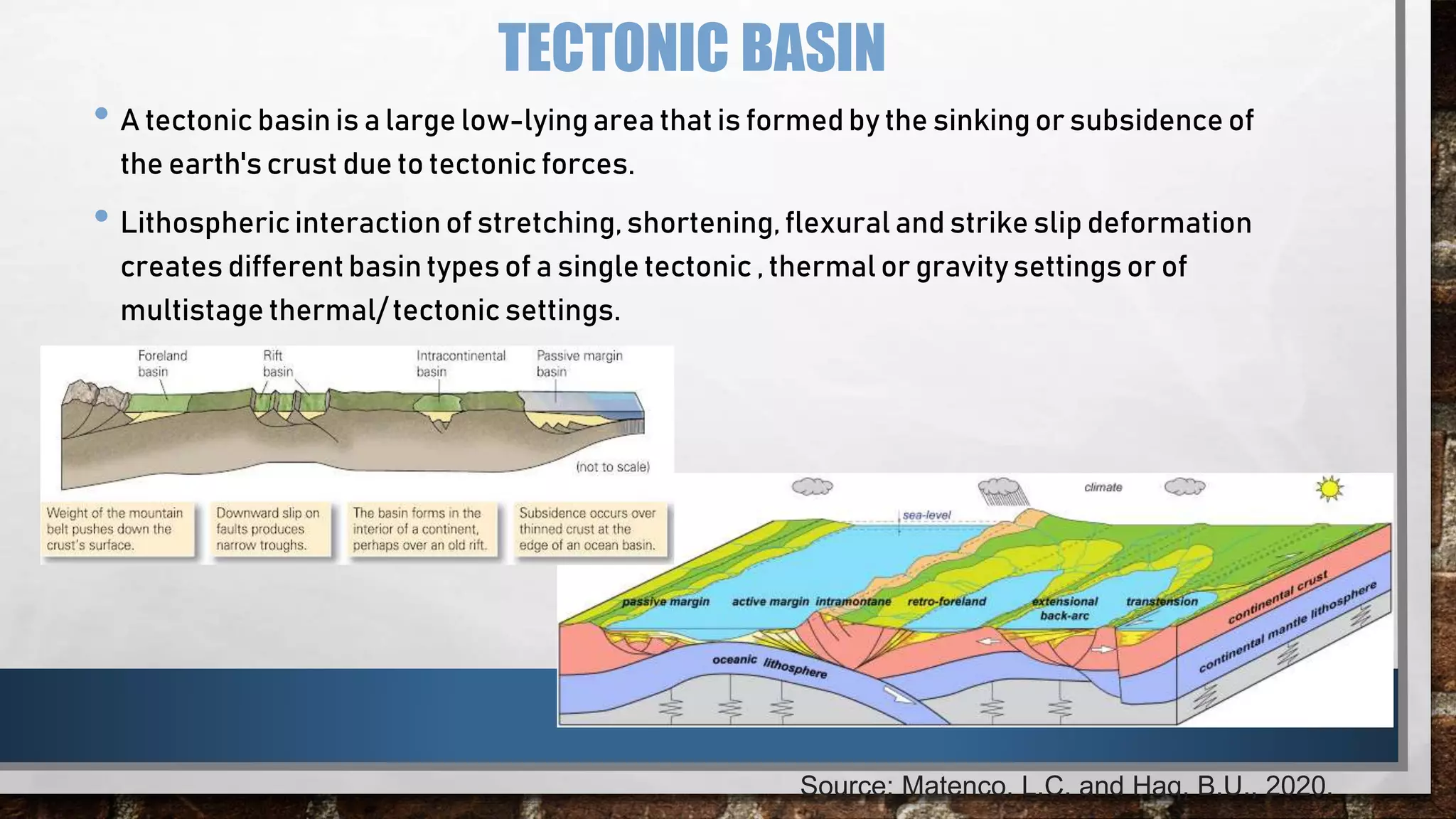 Tectonic Basin Classification | PPTX