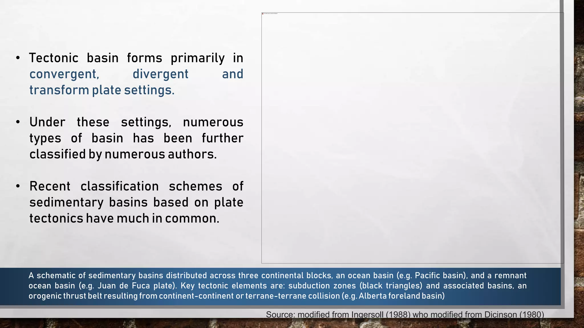 Tectonic Basin Classification | PPTX