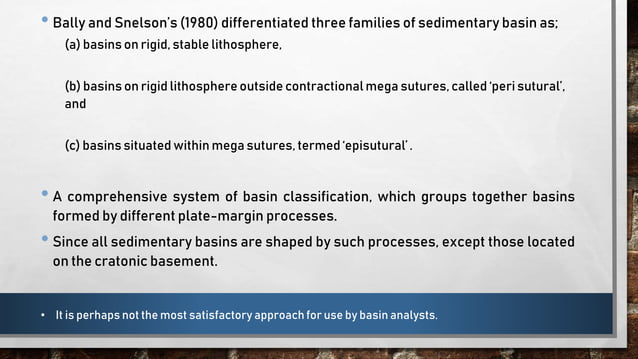 Tectonic Basin Classification | PPT