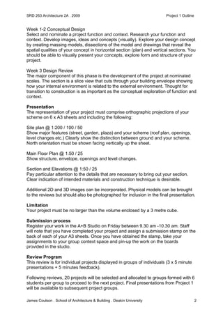Tectonic design brief | PDF