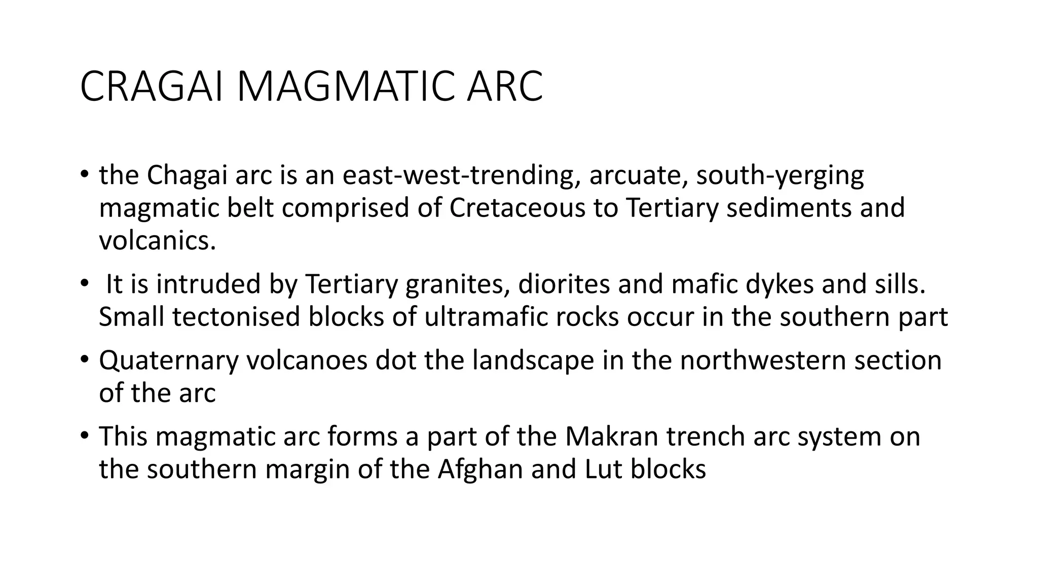 Tectonic Elements of Pakistan | PPTX
