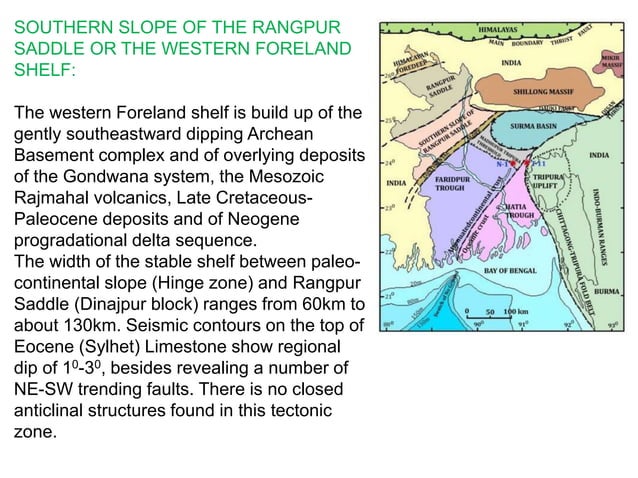 Tectonic Framework Tectonic Framework Of Bengal Basinpptx Geology Science