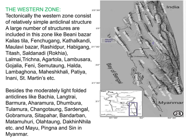 Tectonic Framework Tectonic Framework of Bengal Basin.pptx | Geology ...