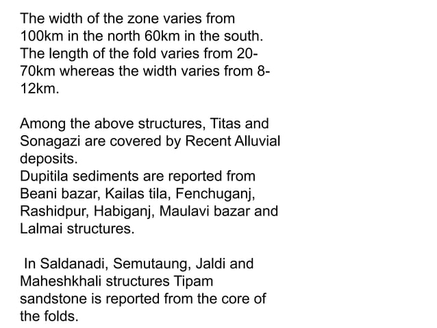 Tectonic Framework Tectonic Framework Of Bengal Basinpptx Geology Science
