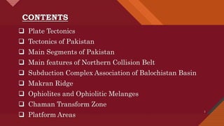 Tectonics of Pakistan | PPTX | Geography | Science