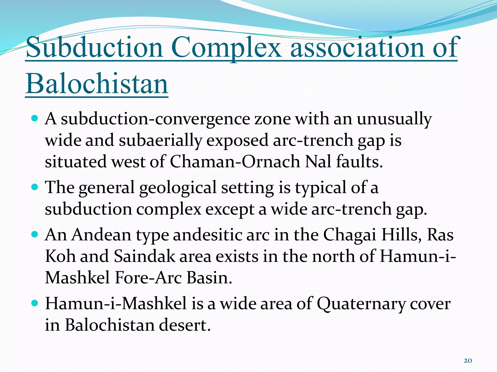 Tectonics of Pakistan | PPTX