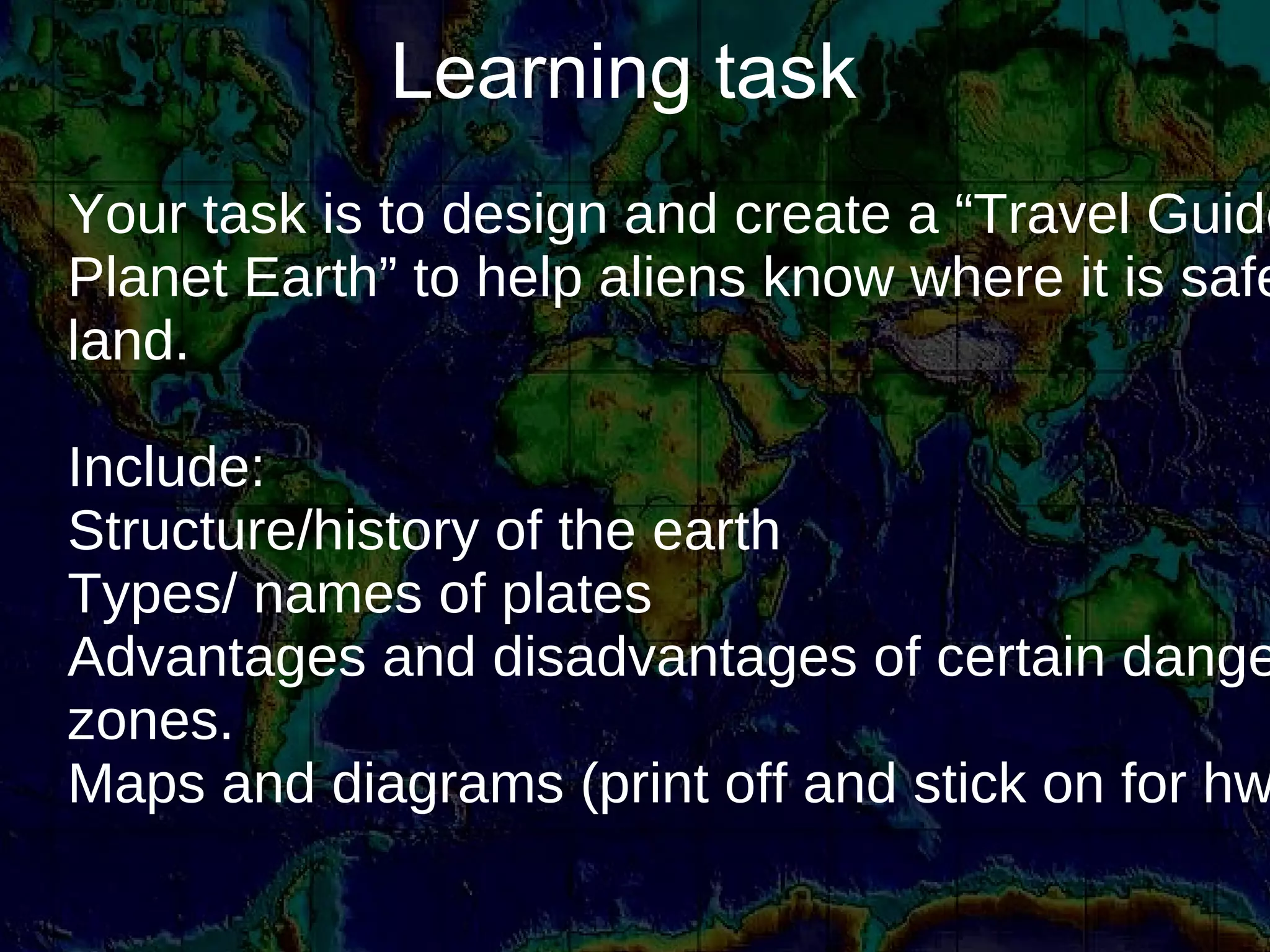 Tectonic Hazards Unit Intro | PPT | Geography | Science
