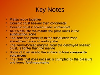 Tectonic Plates Boundaries and Movements | PPTX
