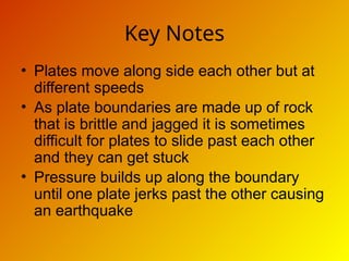 Tectonic Plates Boundaries and Movements | PPTX