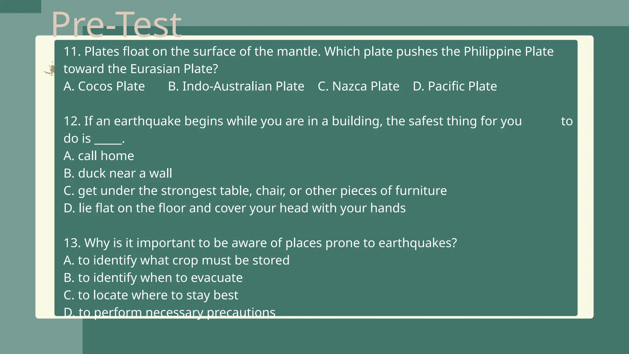 Tectonic Plates Science Educational Presentation .pptx