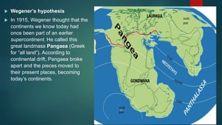 Outline of various tectonic theories | PPTX
