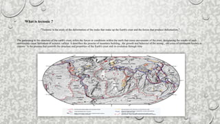 Tectonic settings of pakistan (1) | PPTX