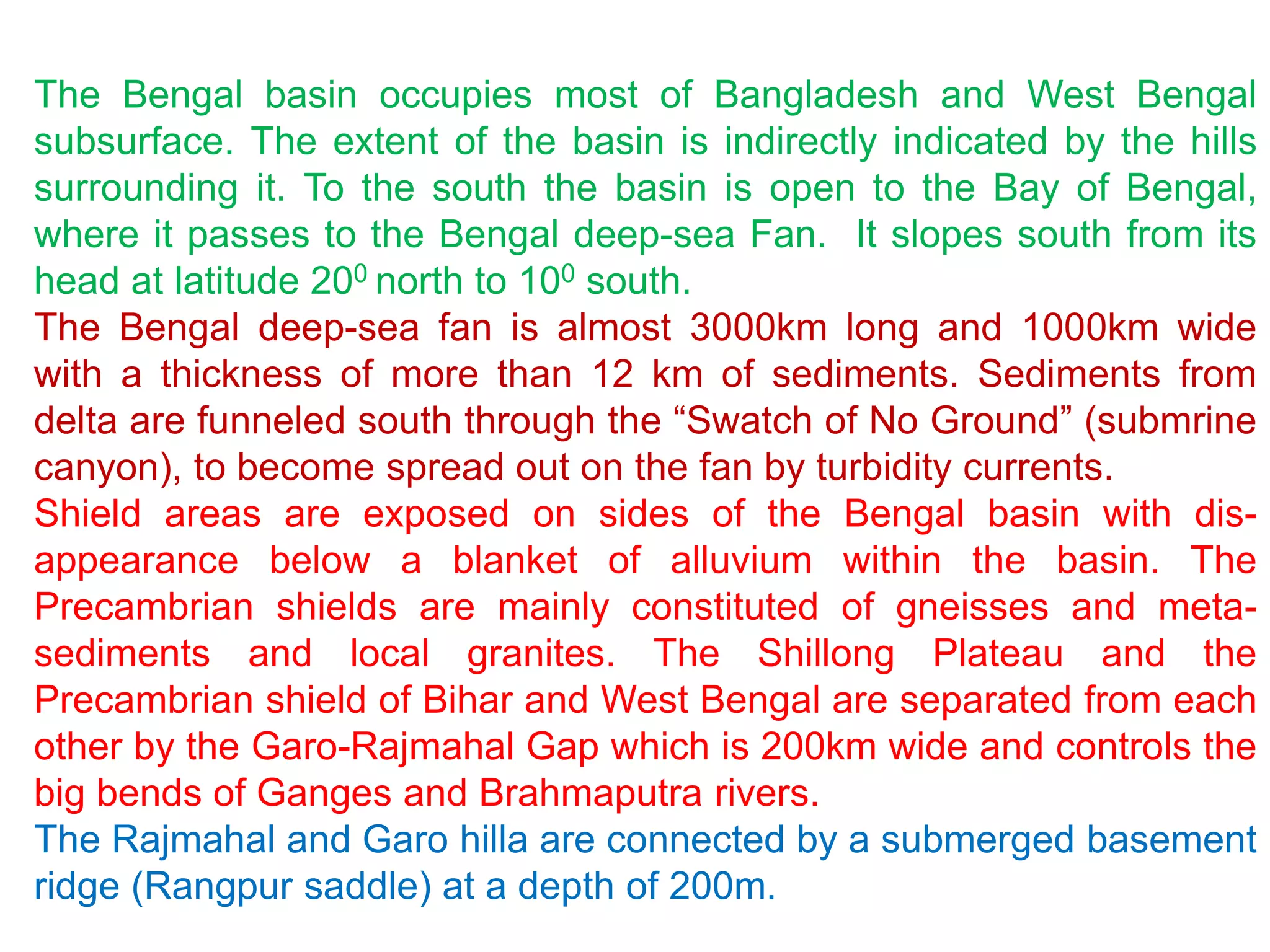 Tectonics of bengal basin or Bangladesh | PPTX