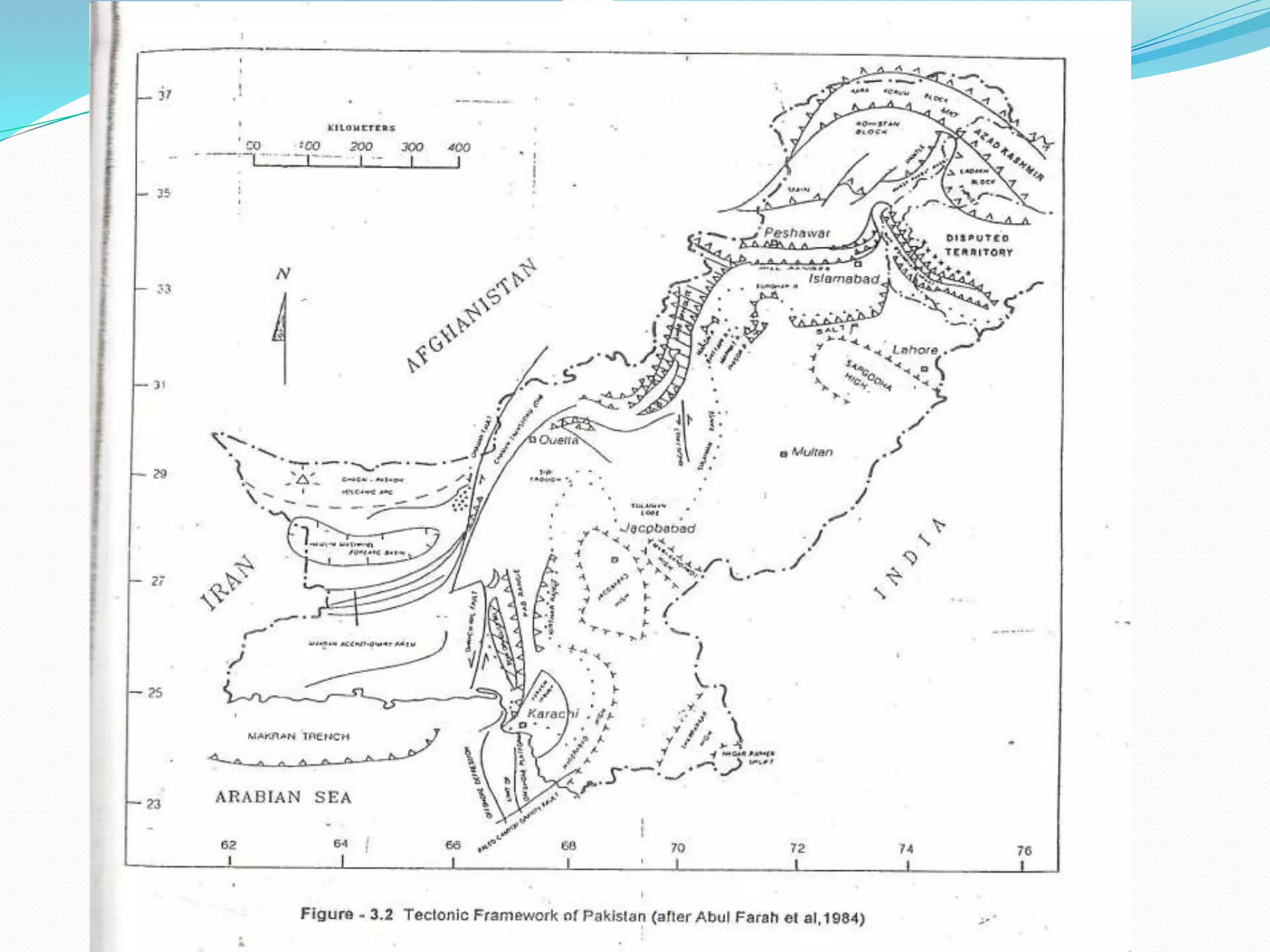 Tectonics of pakistan | PPTX