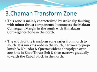 Tectonics of pakistan | PPTX