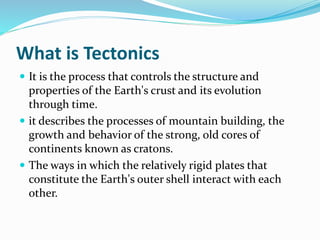 Tectonics of pakistan | PPTX
