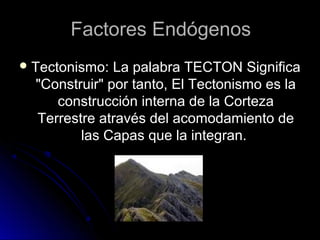 Tectonismo | PPT