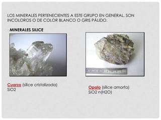 Tectosilicatos | PPTX