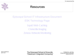 Tect presentation classroom_based_technology_v2010-12-1 | PPT