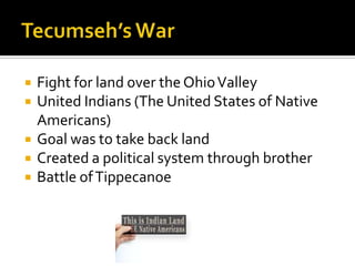 Tecumseh and the Prophet | PPTX