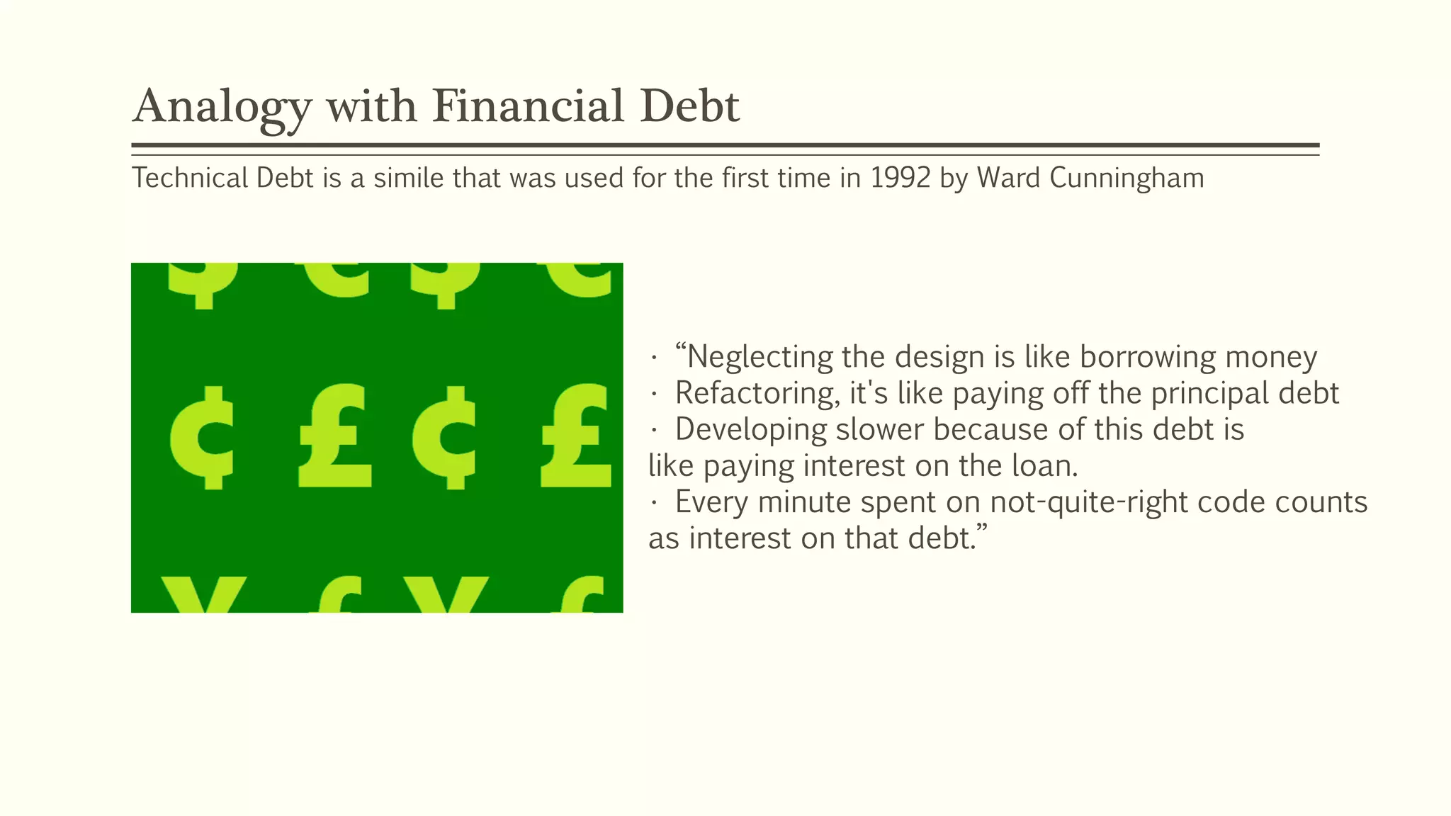 Technical debt | PPTX