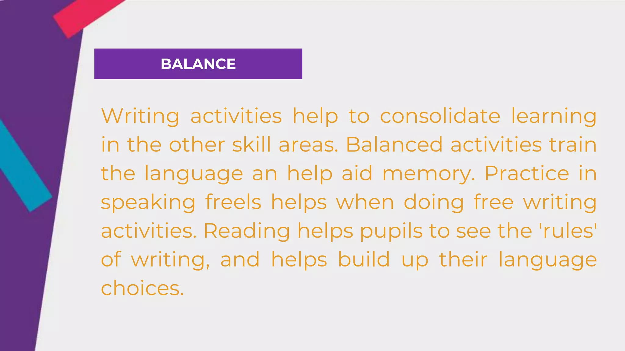Writing in the primary classroom | PPTX