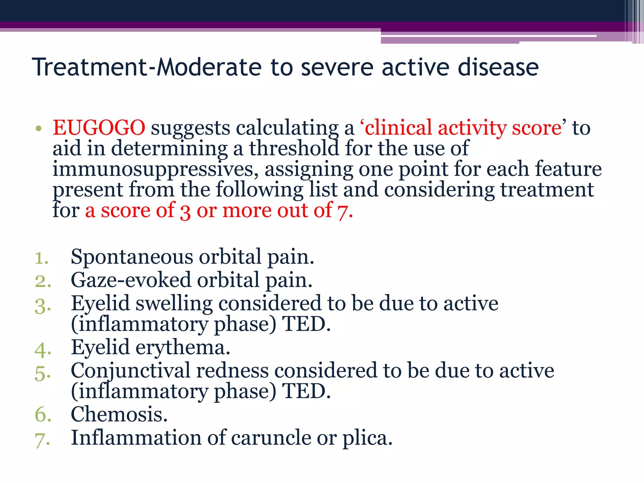 Thyroid eye disease | PPTX