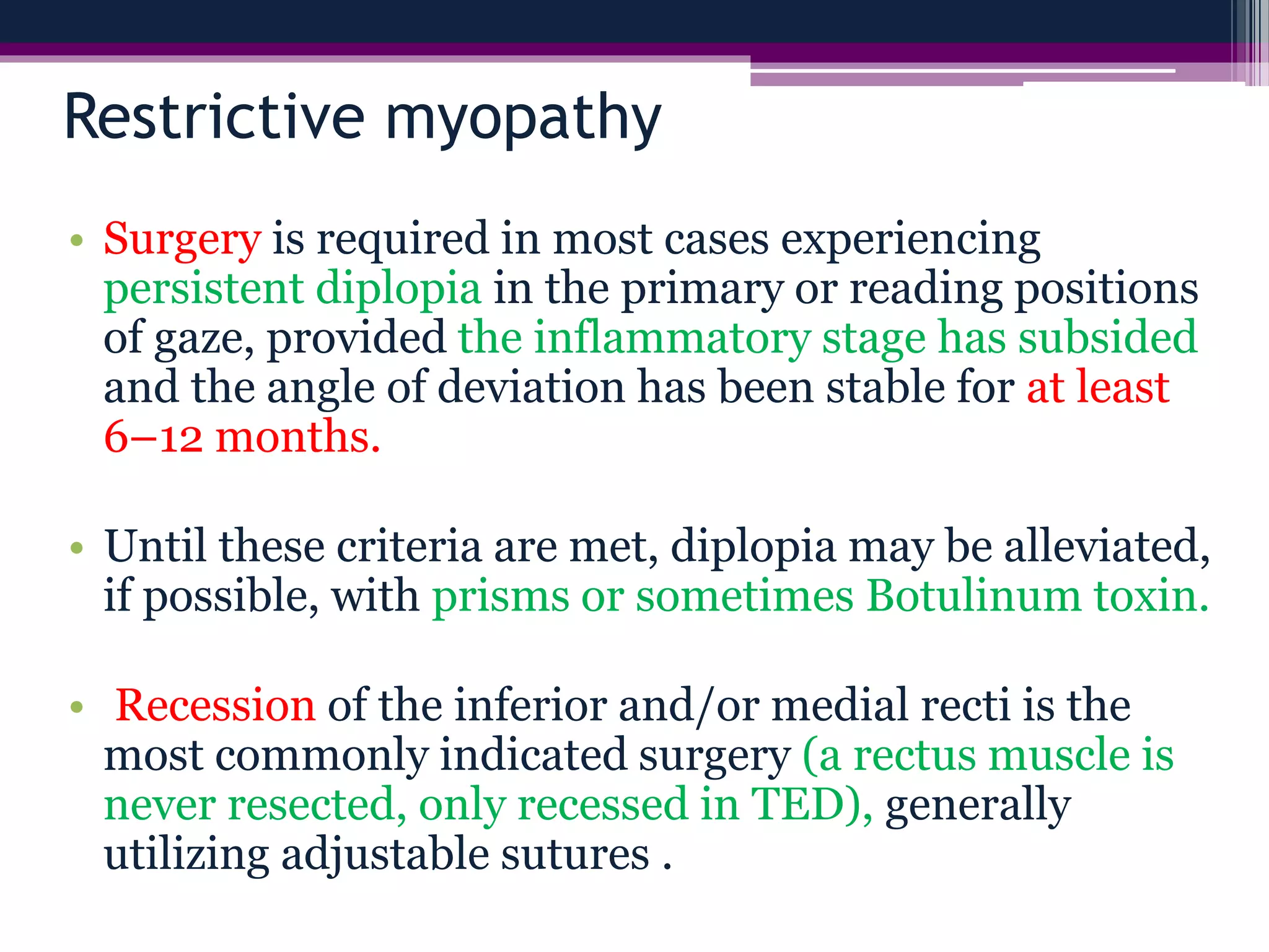 Thyroid eye disease | PPTX