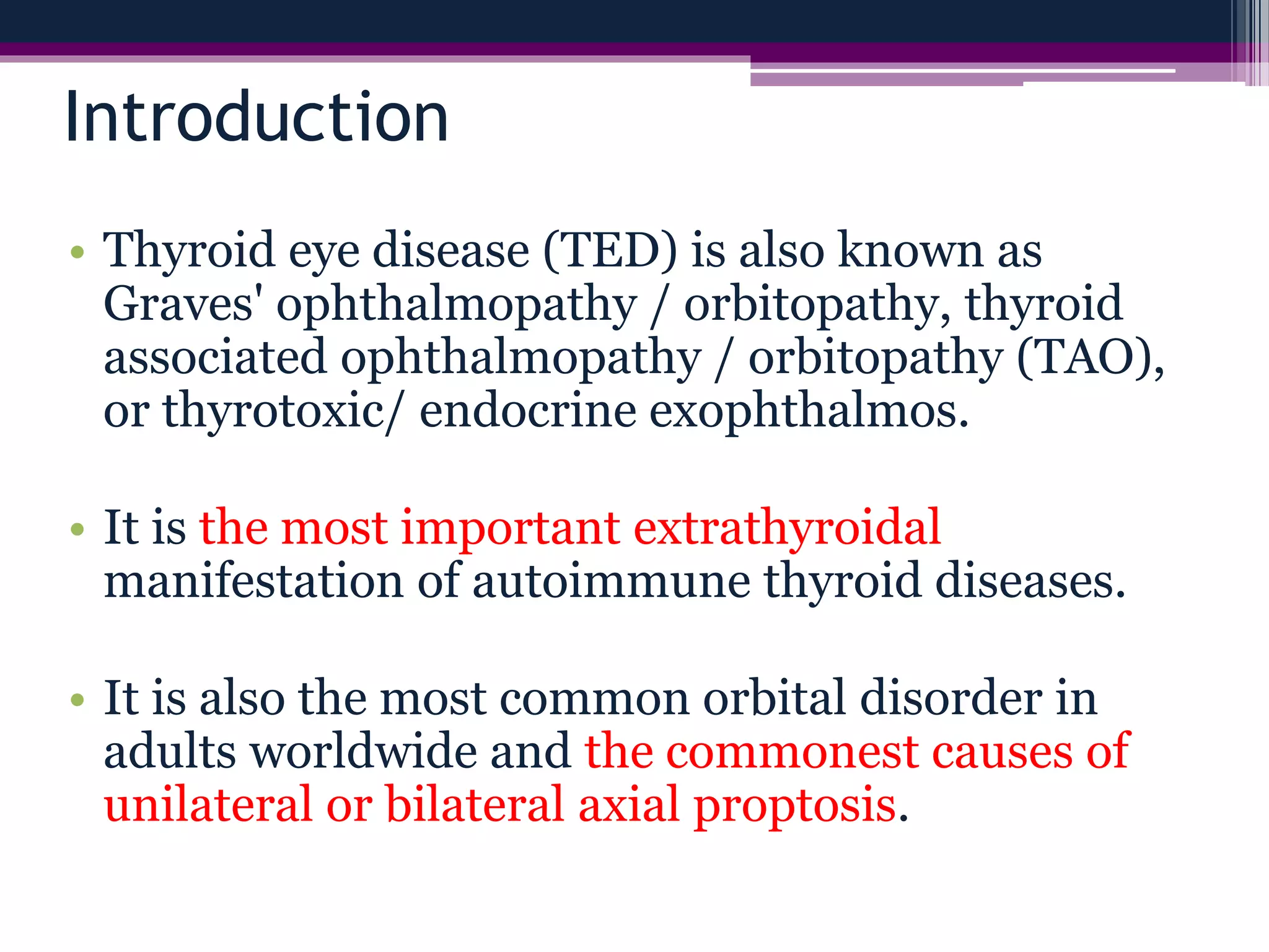 Thyroid eye disease | PPTX